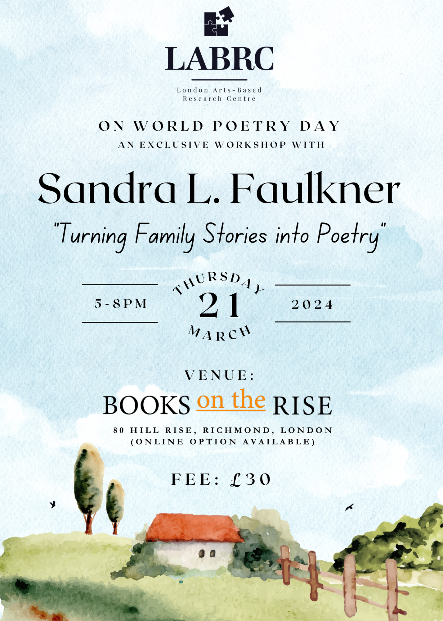Workshop: “Turning Family Stories into Poetry”, by Sandra Faulkner ...